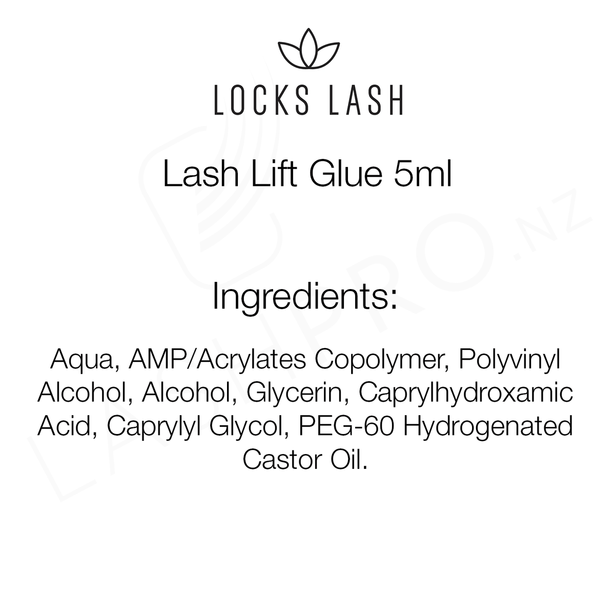 Lash Lift Glue By Locks Lash - 5ml – Lash Pro NZ
