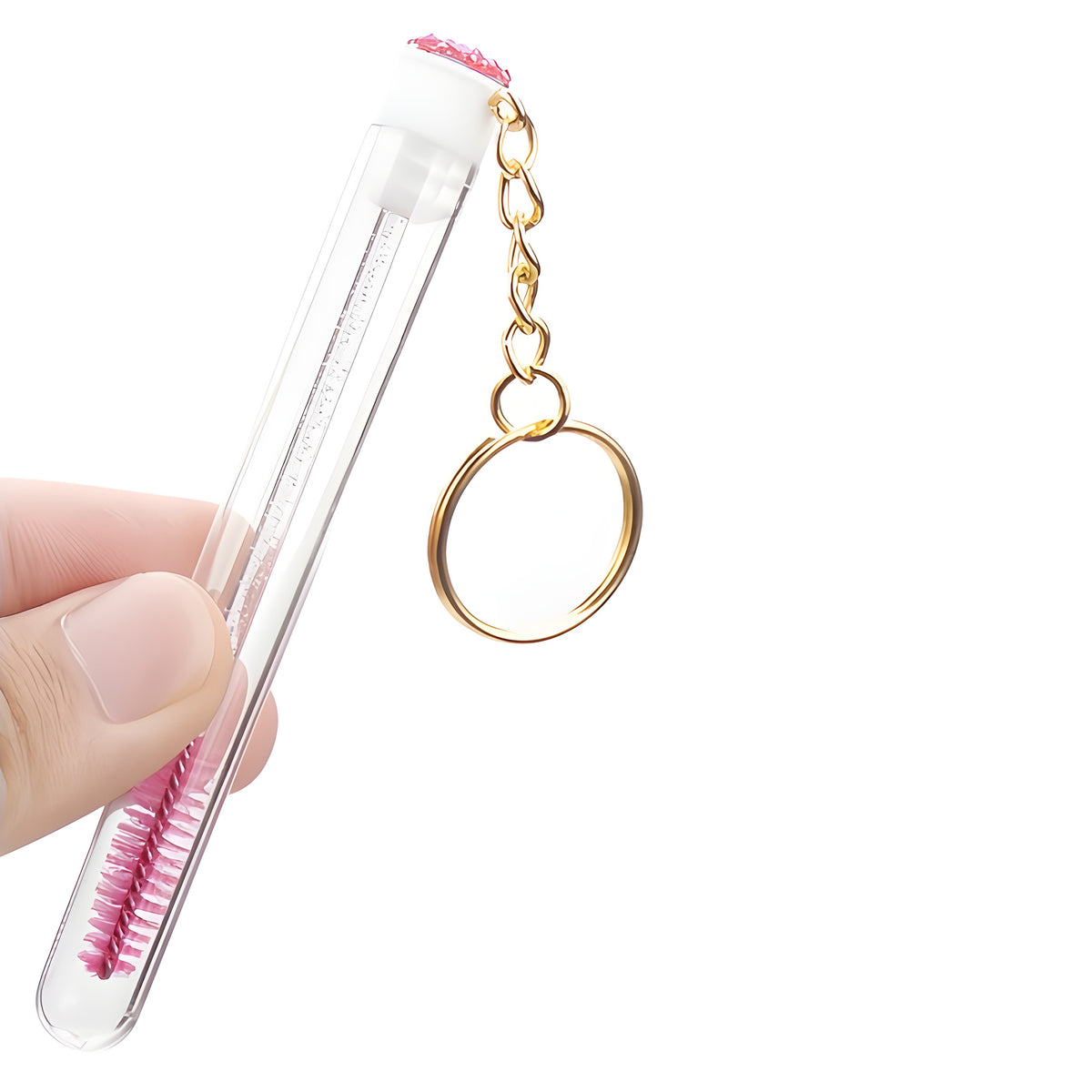 Mascara Wand In Clear Storage Tube with Keychain – Lash Pro NZ